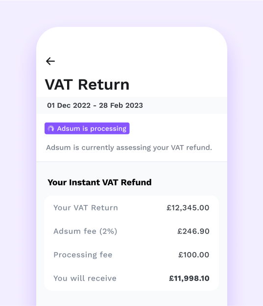 Instant VAT Refunds with Swoop